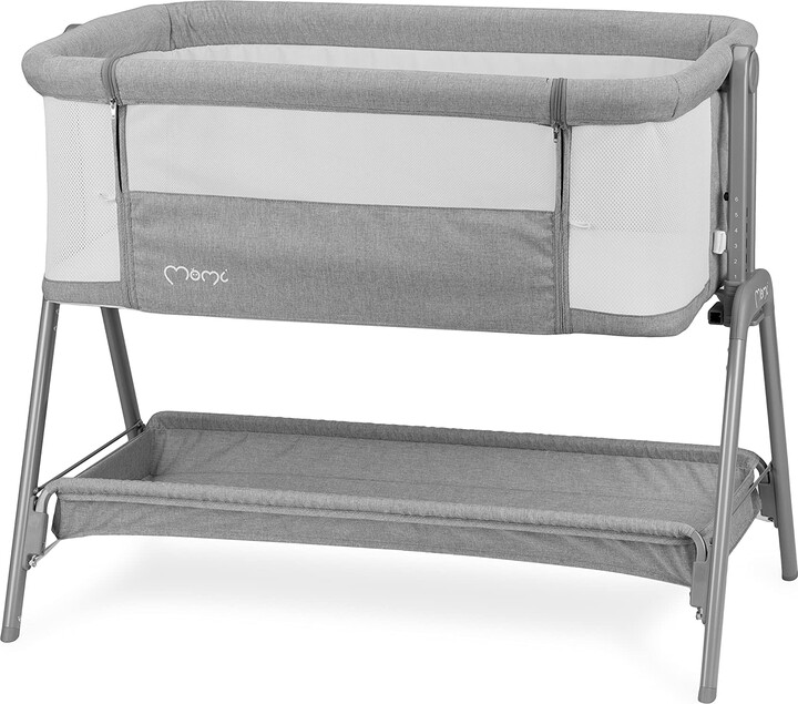 MOMI FIBI 3-in-1 Travel and Side Cot for Children from Birth with ...