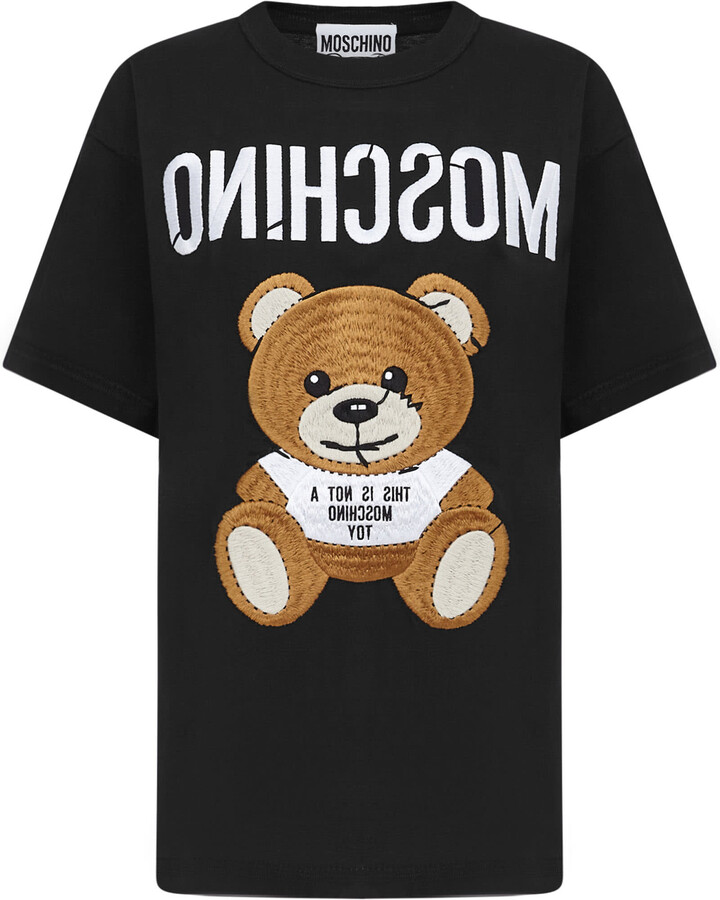 Moschino Inside Out Teddy Bear T-shirt - ShopStyle
