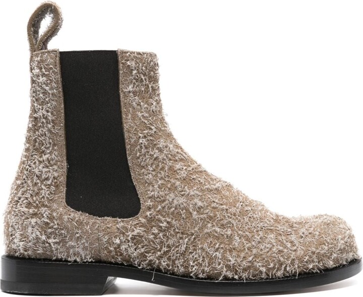 Loewe Campo Suede Leather Chelsea Boots - ShopStyle