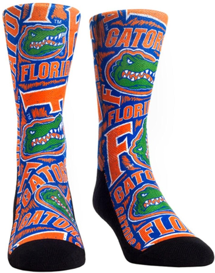 Rock 'em Women's Rock Em Socks Florida Gators Logo Sketch Crew Socks ...