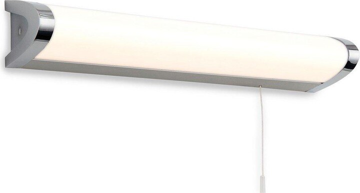 Netlighting Amari 1 Light 8W Switched Bathroom Over Mirror Wall Light ...