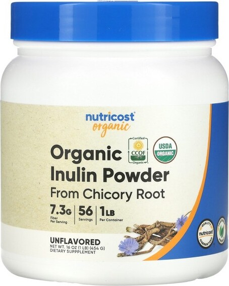 Nutricost Organic Inulin Powder, Unflavored, 16 oz (454 g) - ShopStyle ...