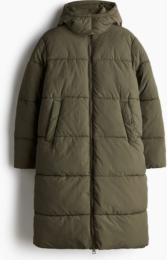 H&M Long Puffer Jacket - ShopStyle