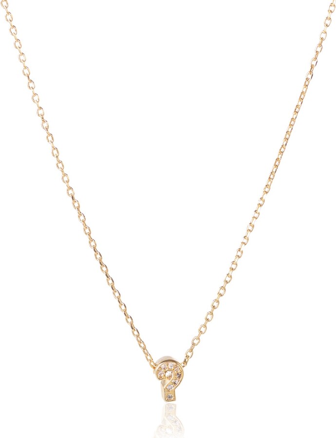 C.j.m Women's Gold Question Mark Necklace - ShopStyle