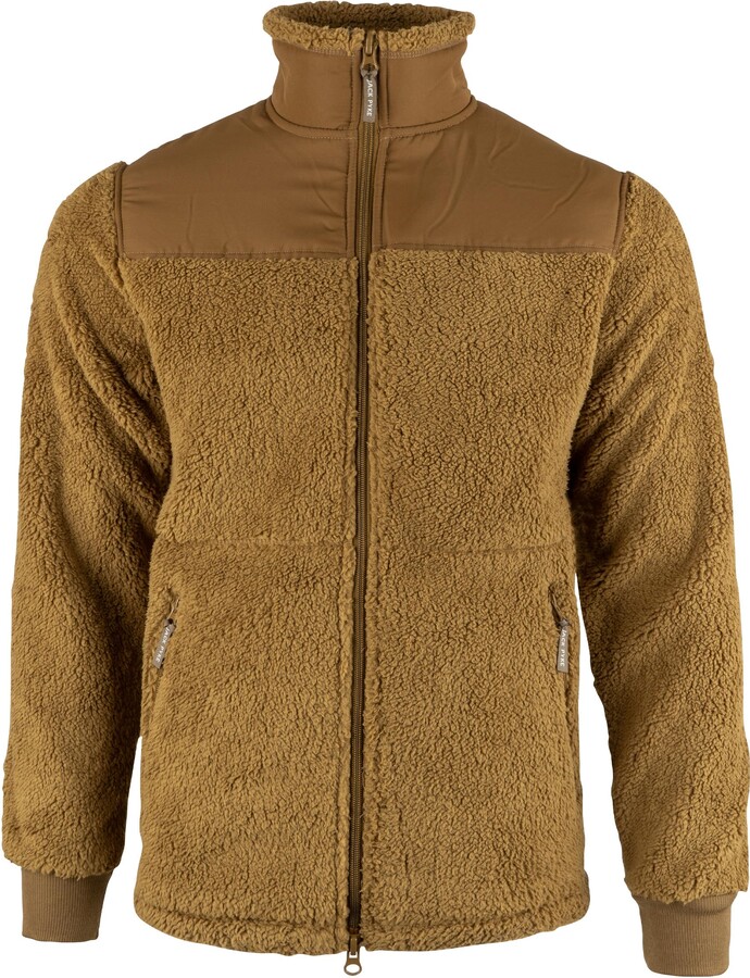 JACK PYKE Sherpa Fleece Jacket Gen2 Camel XX-Large - ShopStyle