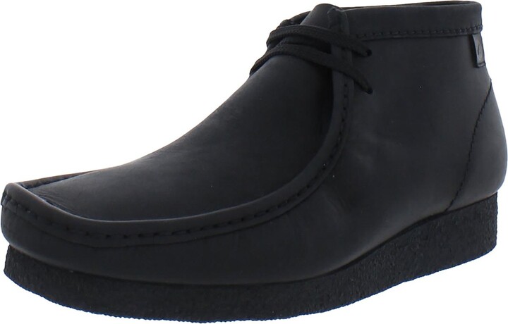 Clarks Shacre Boot Mens Suede Comfort Insole Moccasin Boots - ShopStyle