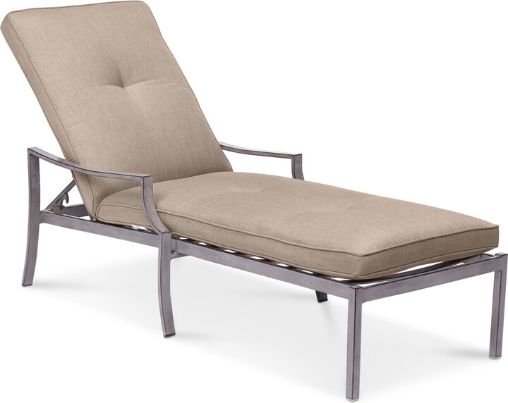 Agio Closeout! Wayland Outdoor Chaise Lounge, Created for Macy's ...