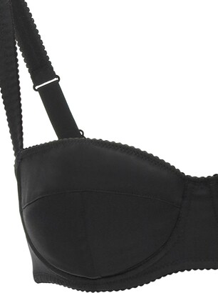 Dolce & Gabbana Satin Balconette Bra - ShopStyle