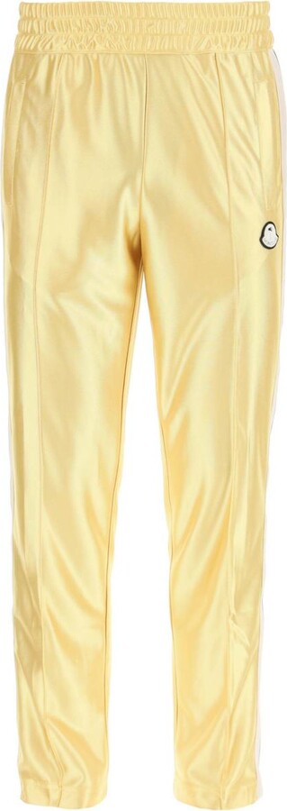 MONCLER GENIUS X PALM ANGELS Moncler x palm angels metallic track pants ...