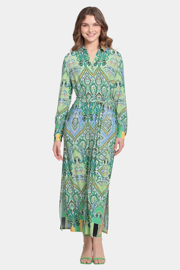 Donna Morgan Maxi Shirt Dress - ShopStyle