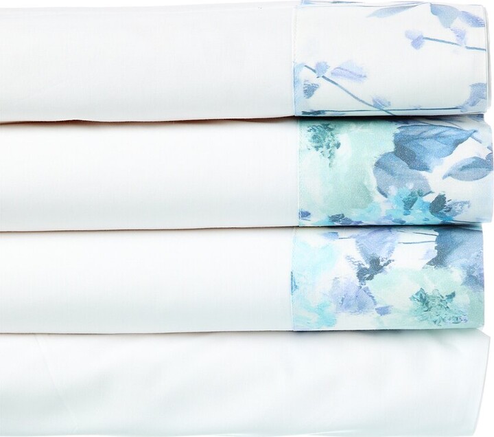 Dea Italian Linens Certaldo Print 300 Thread Count Sheet Set - ShopStyle