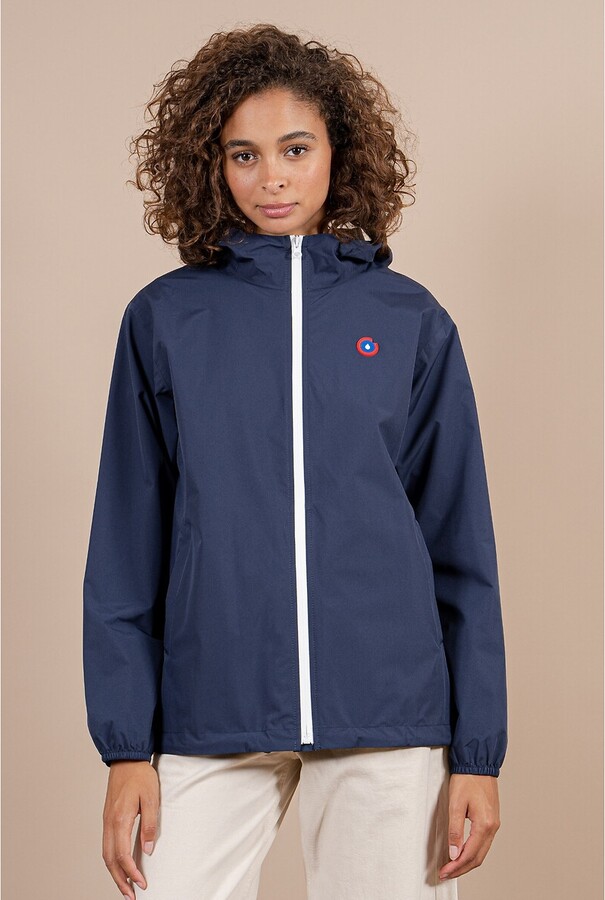 Flotte Unisex Passy Recycled Windbreaker With Hood And Zip Fastening ...