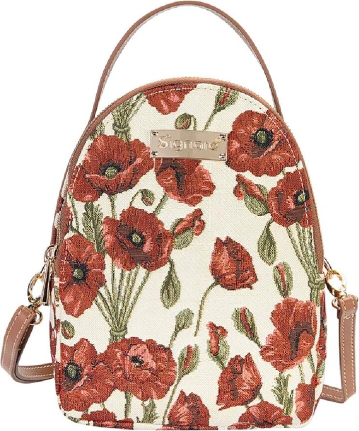 Signare Tapestry Style Mini Backpack (Poppy) - ShopStyle
