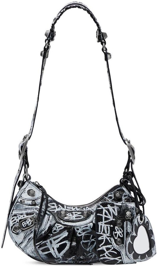 Balenciaga Le Cagole XS leather shoulder bag - ShopStyle