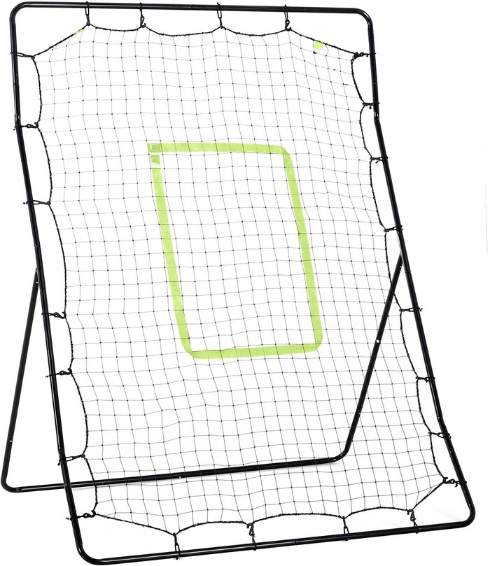 HOMCOM Rebounder Net Kids Adults Baseball Softball Training Aid Goal ...