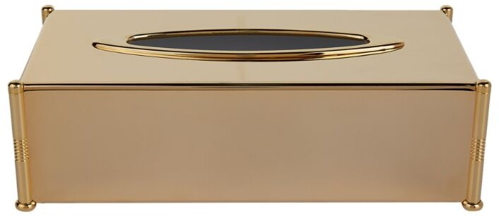 Zodiac Cylinder Gold-Plated Tissue Box - ShopStyle Bath Accessories