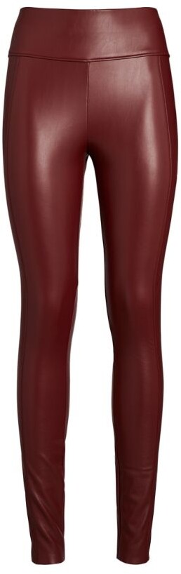 Wolford Edie Forming Faux Leather Leggings - ShopStyle