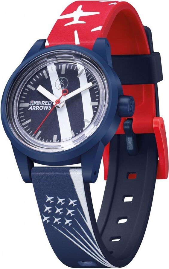 Red Arrows Plastic/resin Sports Analogue Solar Watch - R03A-503Vy ...
