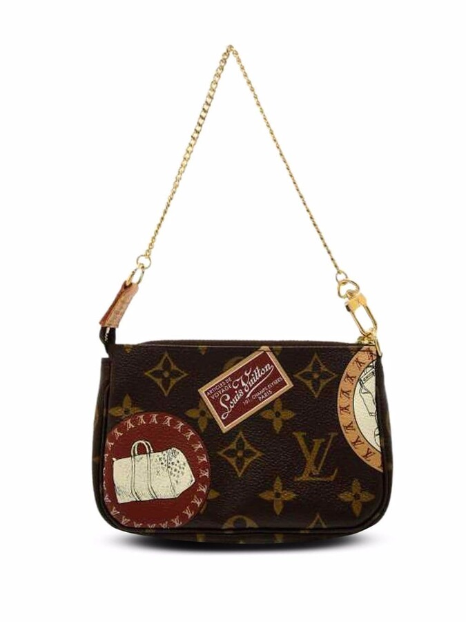 Louis Vuitton Mini Monogram Trunk Stamp Handbag - ShopStyle Bags