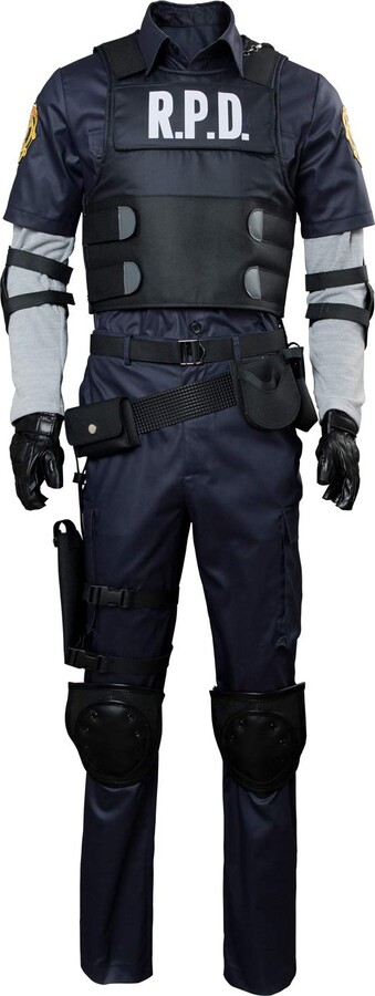 Harrypetter Leon Scott Kennedy Costume Men Game Cosplay Police Uniform ...