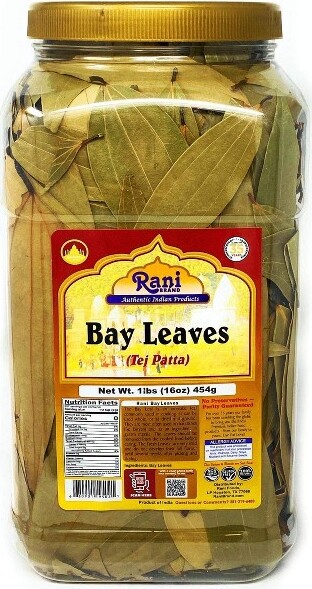 Rani Brand Authentic Indian Foods Bay Leaves Whole Hand Selected Extra ...
