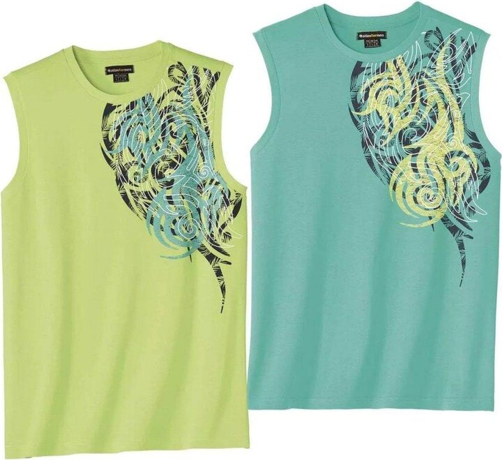 Atlas for Men Summer Vest Top Pack of 2 - ShopStyle Shirts