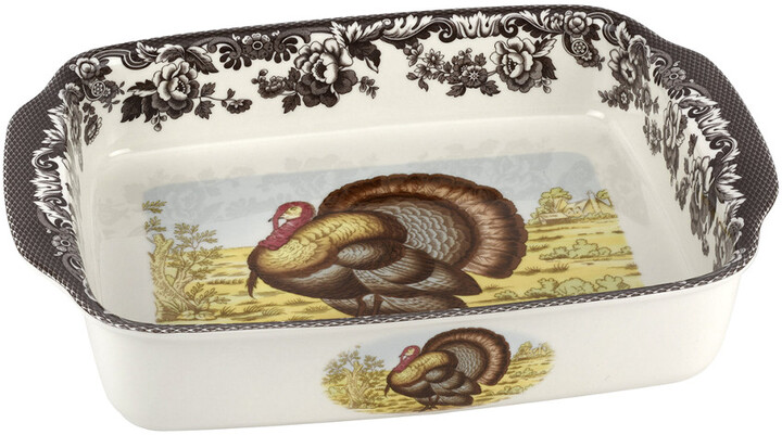 Spode Woodland Turkey Handled Lasagna Dish - ShopStyle Fall Dining ...