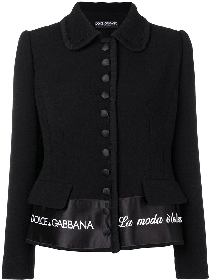 Dolce & Gabbana 'La Moda e Bellezza' blazer - ShopStyle