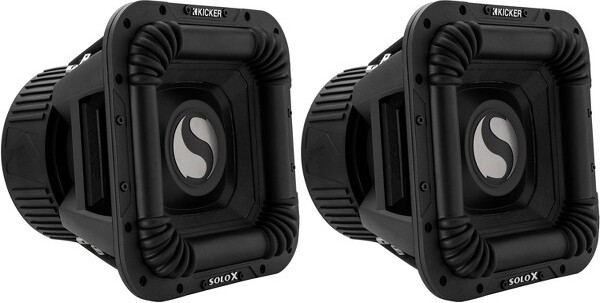 Kicker (2) 49L7X121 - SoloX L7X 12-Inch Competition Subwoofer, 1-Ohm ...