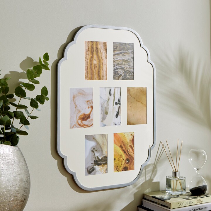 Dunelm Equatorial Silver Multi Photo Frame Silver - ShopStyle