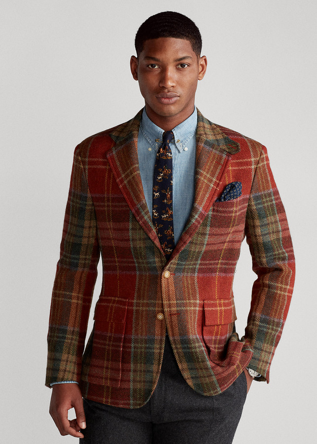 Ralph Lauren The RL67 Plaid Tweed Jacket - ShopStyle Outerwear