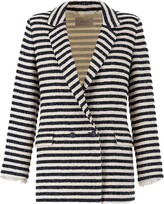 Marella Vicenza Stripe Tweed Jacket - ShopStyle