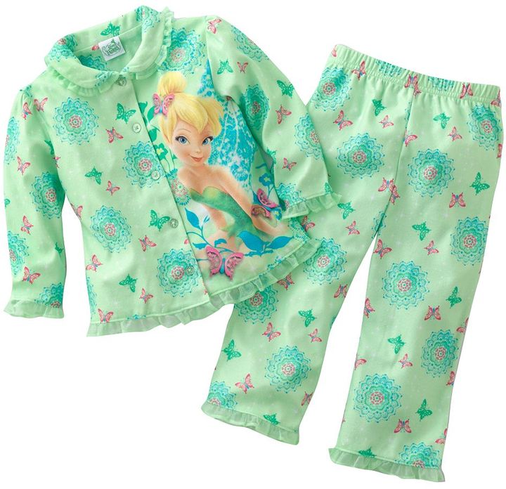 Tinkerbell Disney fairies pajama set - toddler - ShopStyle