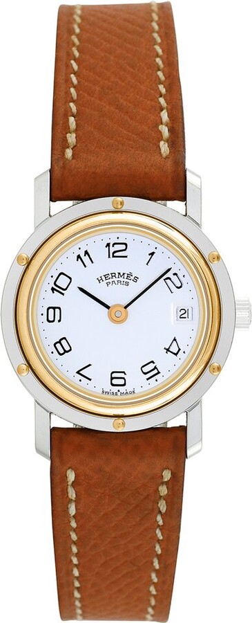 Heritage Hermès Hermes Women's Clipper Watch, Circa 2000S - ShopStyle