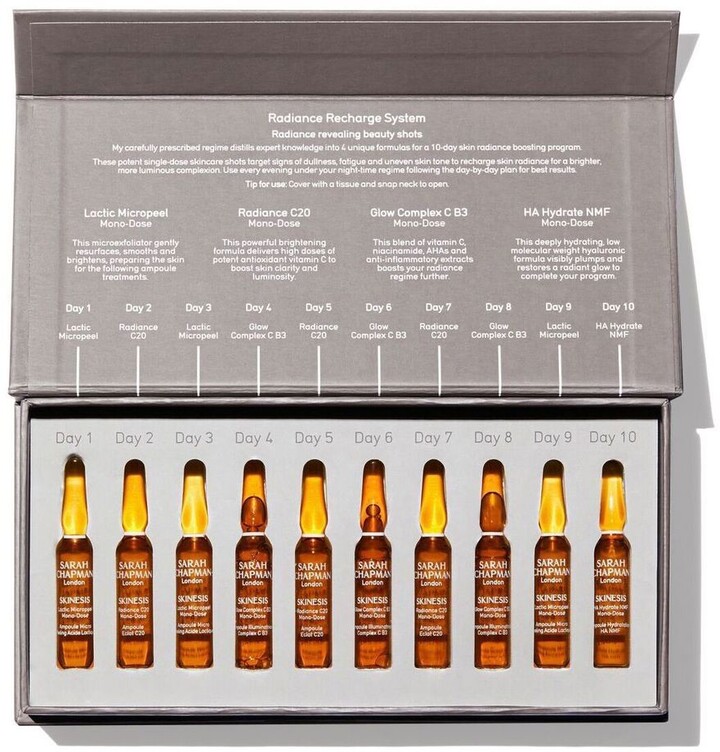 Sarah Chapman Radiance Recharge System exfoliating capsules - ShopStyle ...