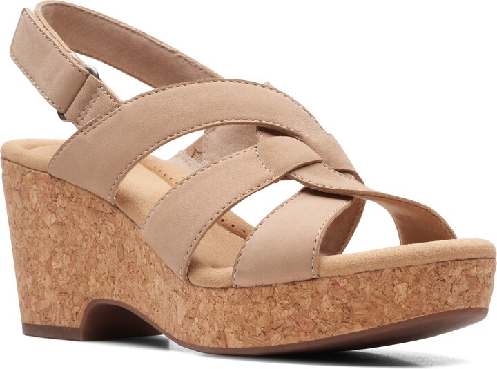 Clarks Giselle Beach Platform Sandal - ShopStyle