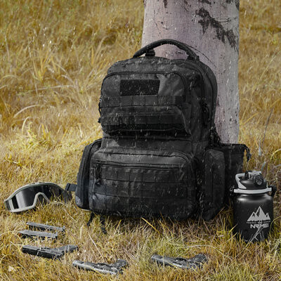 VEVOR Tactical Pistol Backpack with 6 Pistol Cases, Gun Range Backpack ...