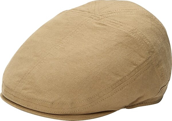 Biltmore Men's Linen Ivy Cap Khaki - ShopStyle Hats