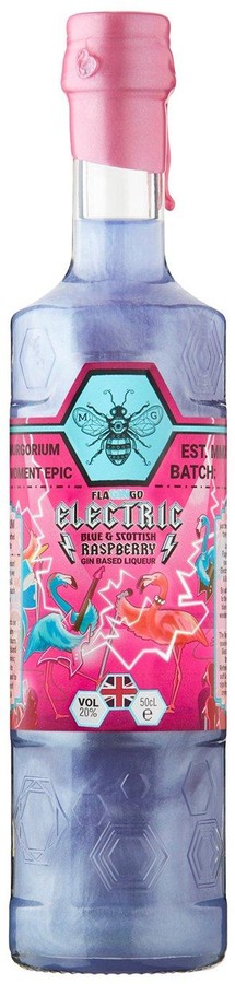 Zymurgorium Flagingo Electric Blue Raspberry Gin Liqueur 50Cl ...
