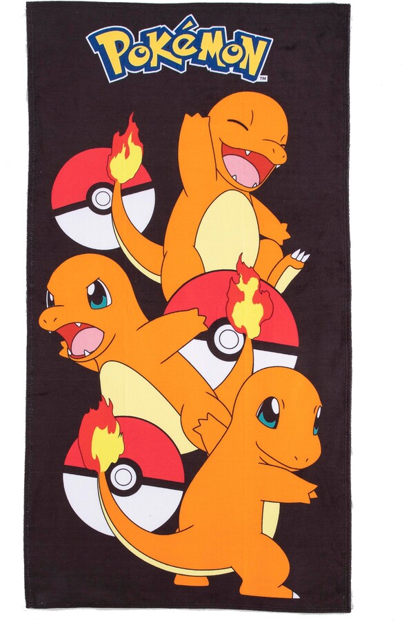 The Northwest Group, LLC ENT 720 Pokemon, Hot Char Beach Towel, 30" x ...