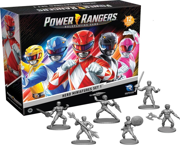 Renegade Game Studios Power Rangers Roleplaying Game Hero Unpainted ...