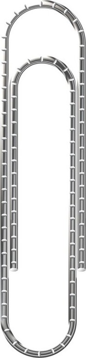 School Smart Non-Skid Paper Clips, Jumbo, 2 Inches, Steel, 10 Packs ...