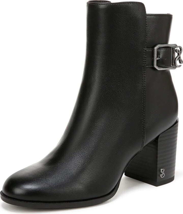 Sam & Libby Women's Jett Black 7 Medium - ShopStyle Boots