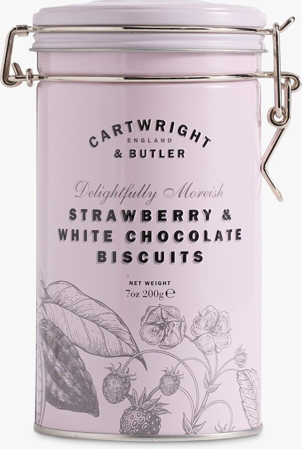Cartwright & Butler Strawberry & White Chocolate Biscuits - ShopStyle ...