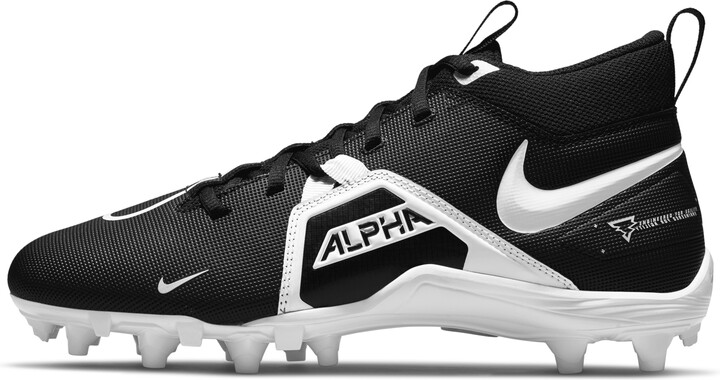 Nike Men's Alpha Menace Varsity 3 Football Cleats in Black - ShopStyle ...