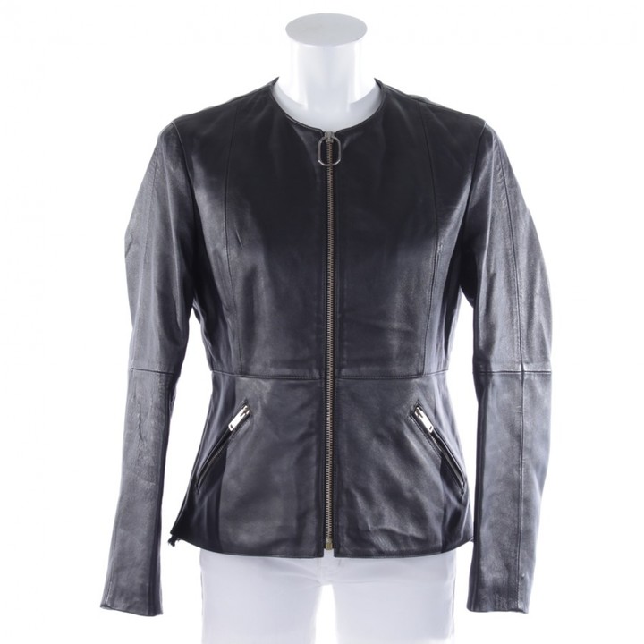 Golden Goose Black Leather Jackets - ShopStyle