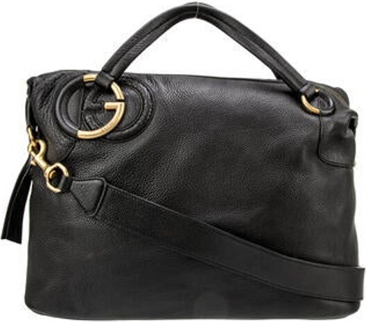 Gucci Leather Shoulder Bag - ShopStyle