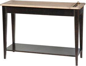 Michel Ferrand Horloger 43.3" Solid Wood Console Table - ShopStyle