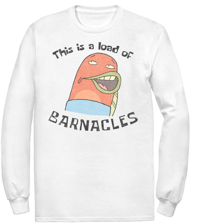 Nickelodeon Men's SpongeBob SquarePants This Is A Load Of Barnacles ...