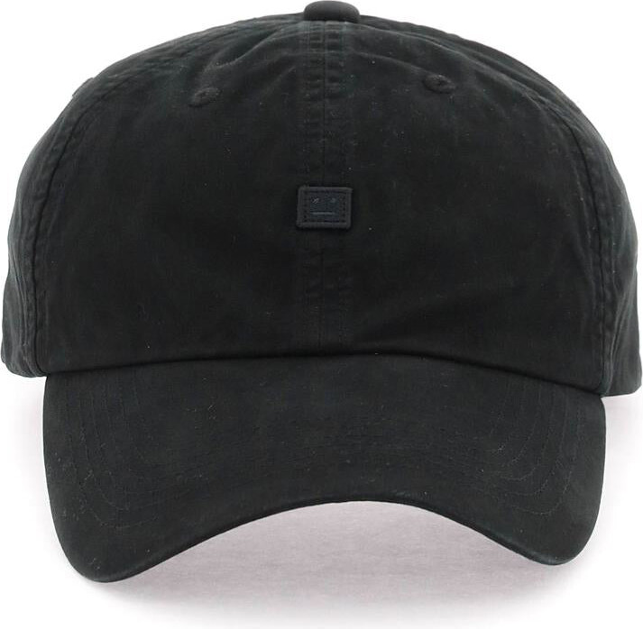 Acne Studios micro face baseball cap - ShopStyle Hats